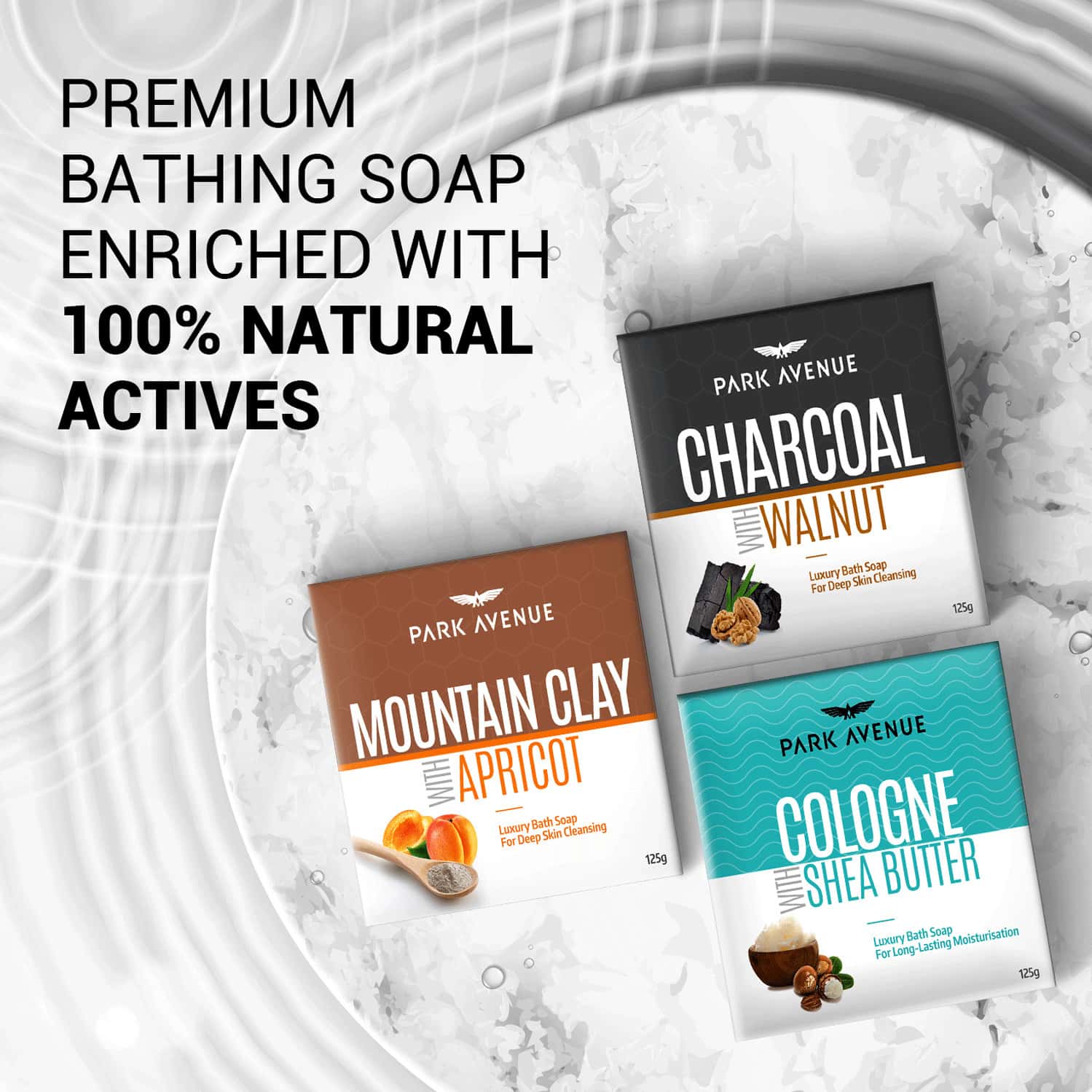 Buy PARK AVENUE CHARCOAL WITH WALNUT SOAP FOR UNCLOGS PORES & REMOVES ...