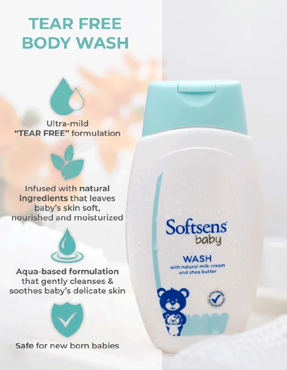 Buy SOFTSENS BABY BATH & SKIN DUO Online & Get Upto 60% OFF at PharmEasy