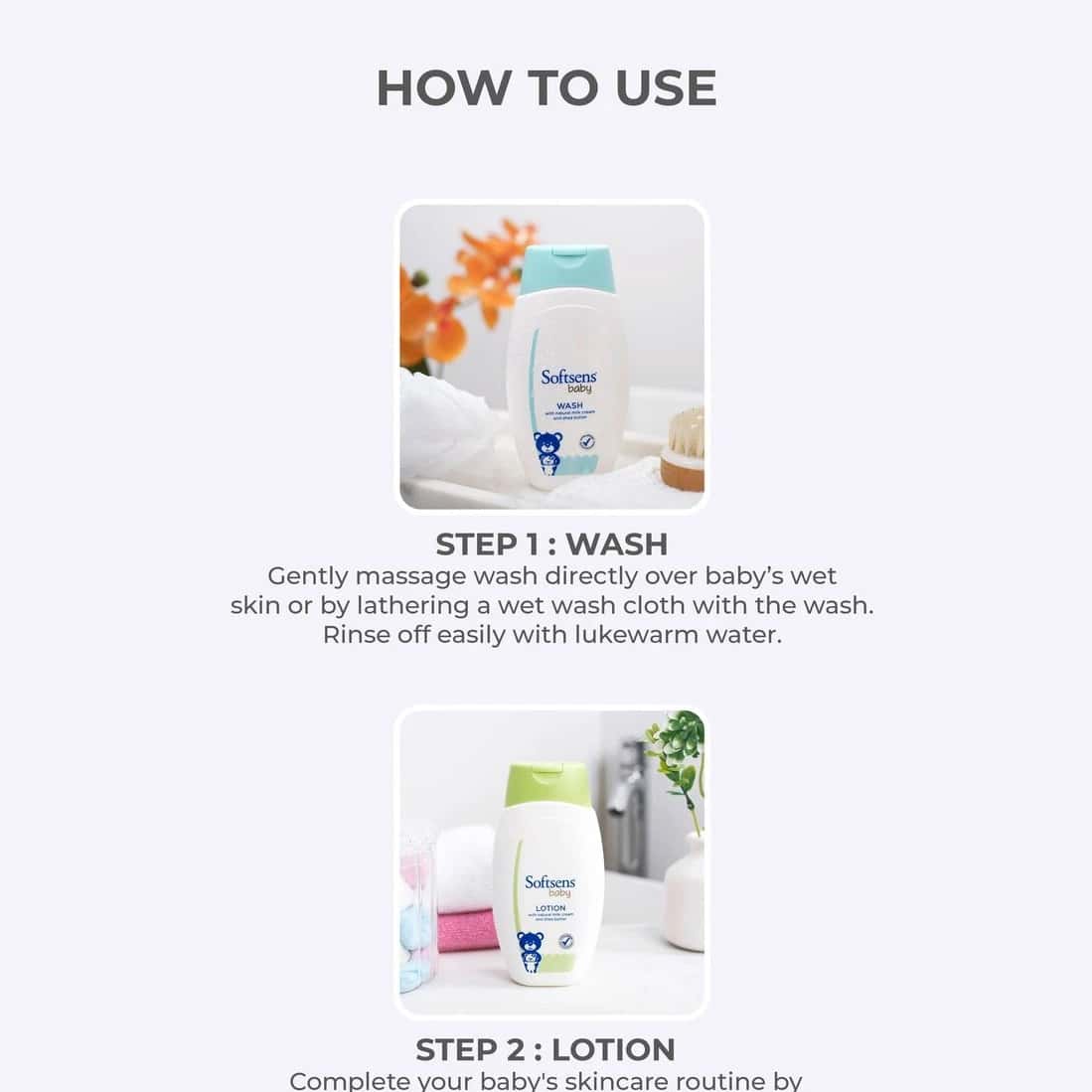 Buy SOFTSENS BABY BATH & SKIN DUO Online & Get Upto 60% OFF at PharmEasy