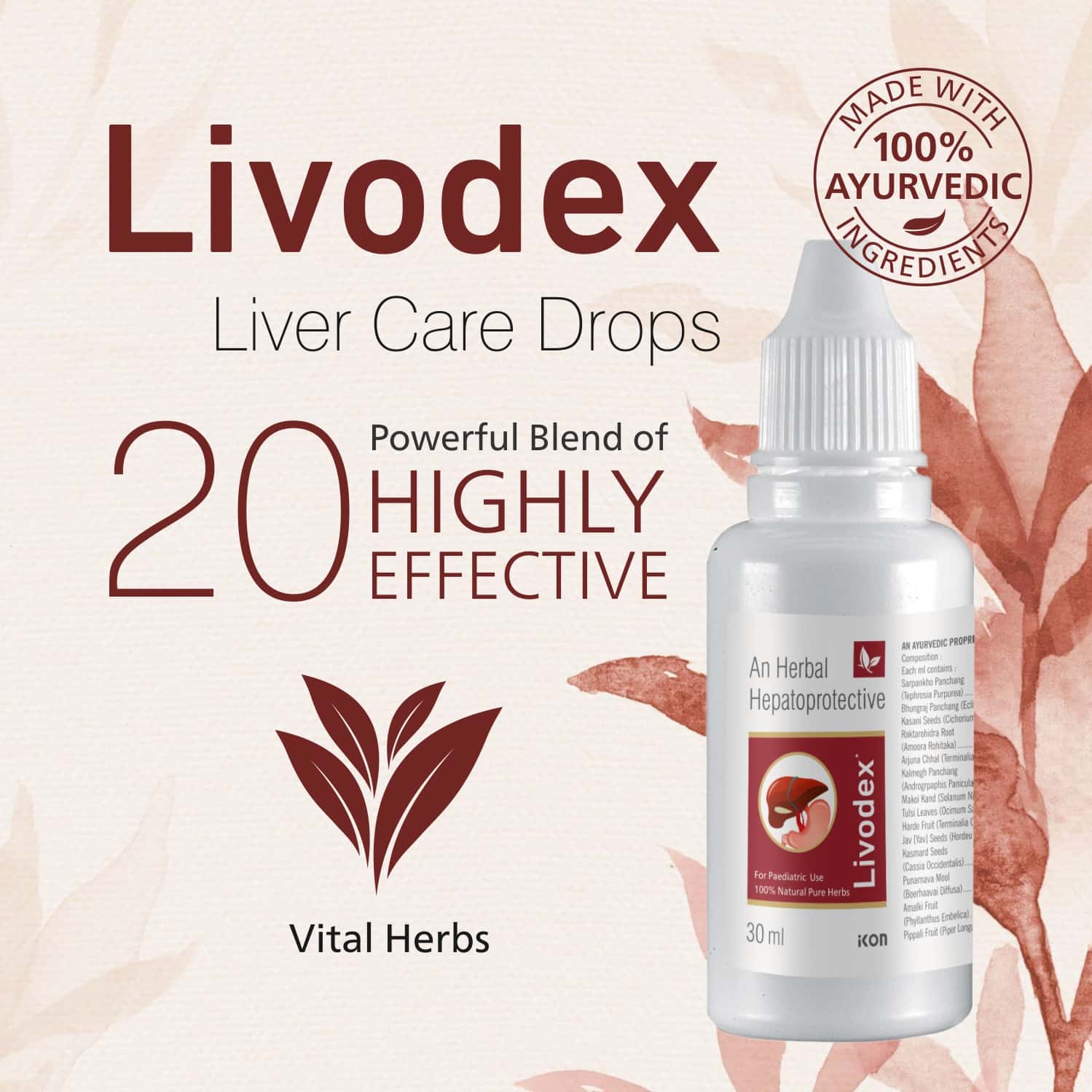 Buy LIVODEX DROPS LIVER HEALTH 30 ML | LIVER HEALTH SUPPLEMENT | DETOX ...