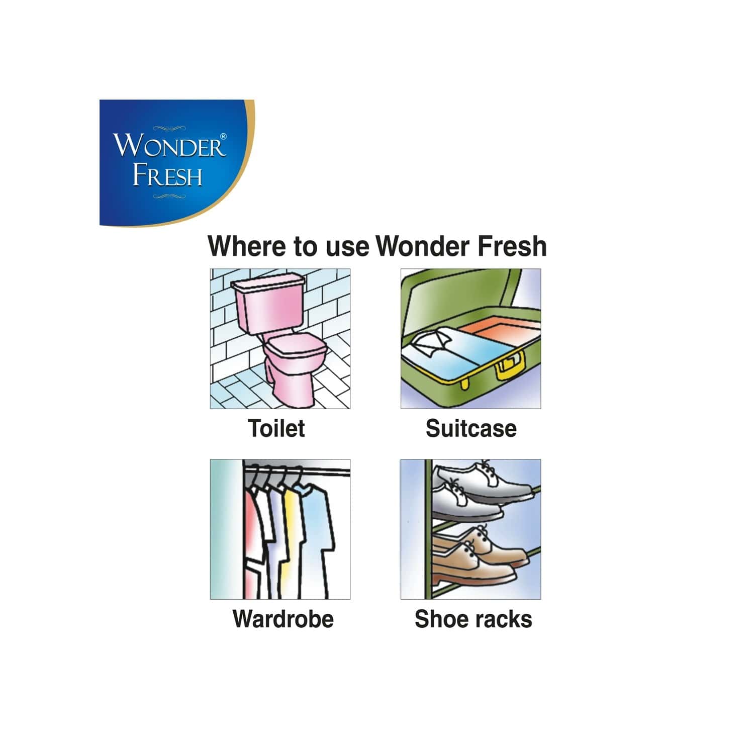 Buy WONDER FRESH AIR FRESHENER JASMINE 75GM Online & Get Upto 60% OFF ...