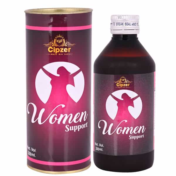 Buy CIPZER WOMEN SUPPORT SYRUP | BENEFICIAL IN MENSTRUAL DISORDER(PACK ...