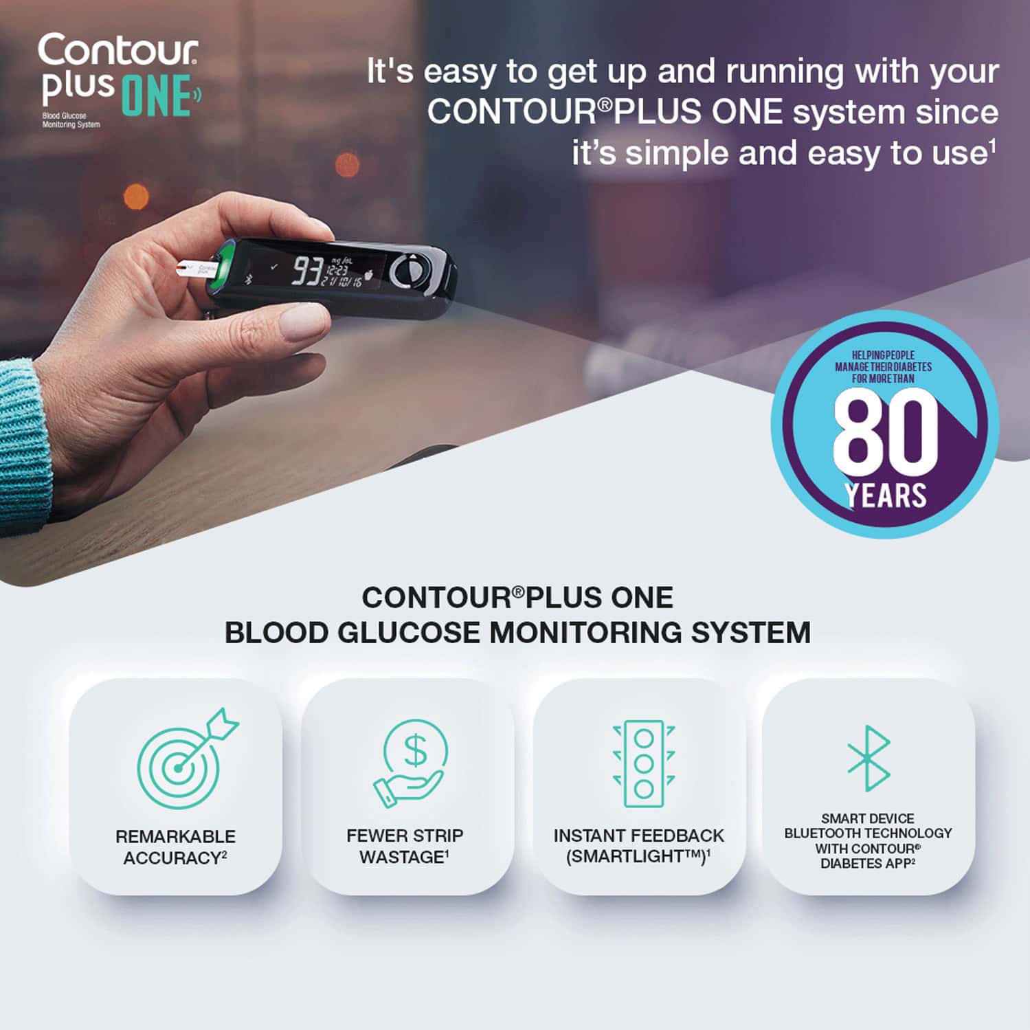 Buy CONTOUR PLUS ONE KIT 1 Online & Get Upto 60% OFF at PharmEasy