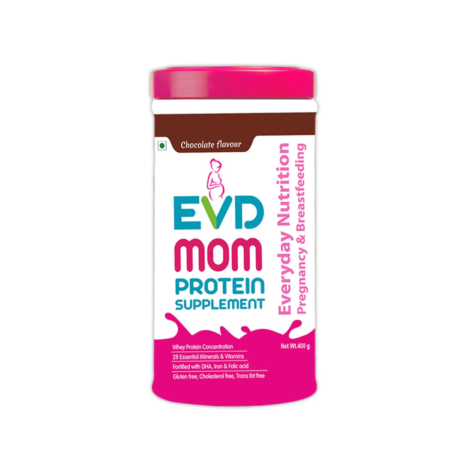 Buy Evd Mom-Neutraceutical Chocolate Maternal Nutrition Supplement Jar ...