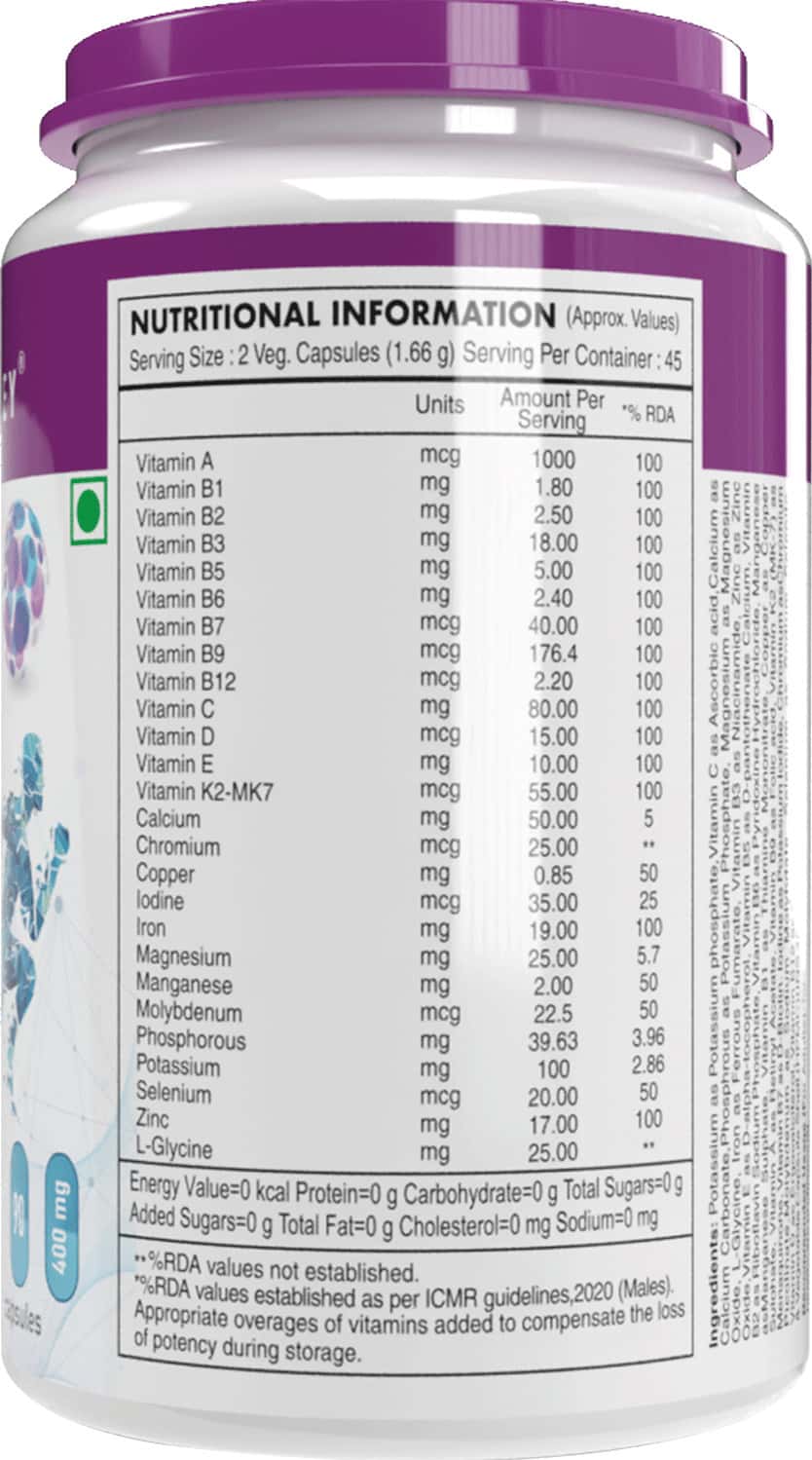 Buy HEALTHYHEY NUTRITION MULTI VITAMIN FOR MEN - MULTI-VIT DAILY - 90 ...