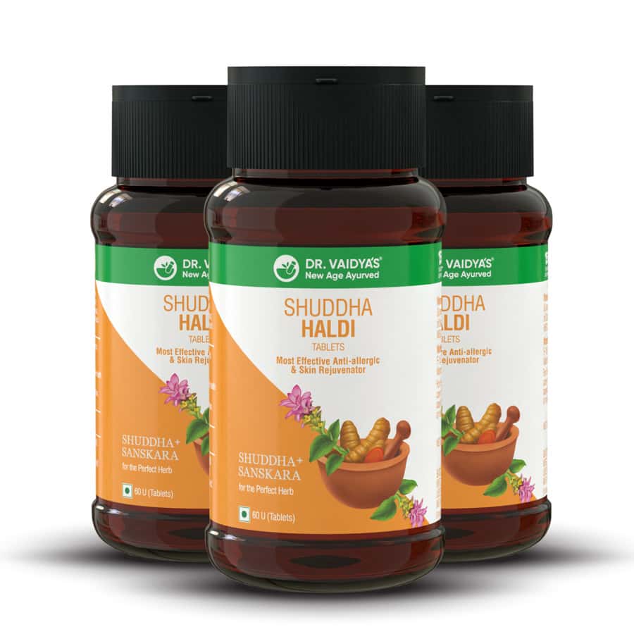 Buy DR. VAIDYA'S SHUDDHA HALDI TABLET 60S P1 Online & Get Upto 60% OFF ...