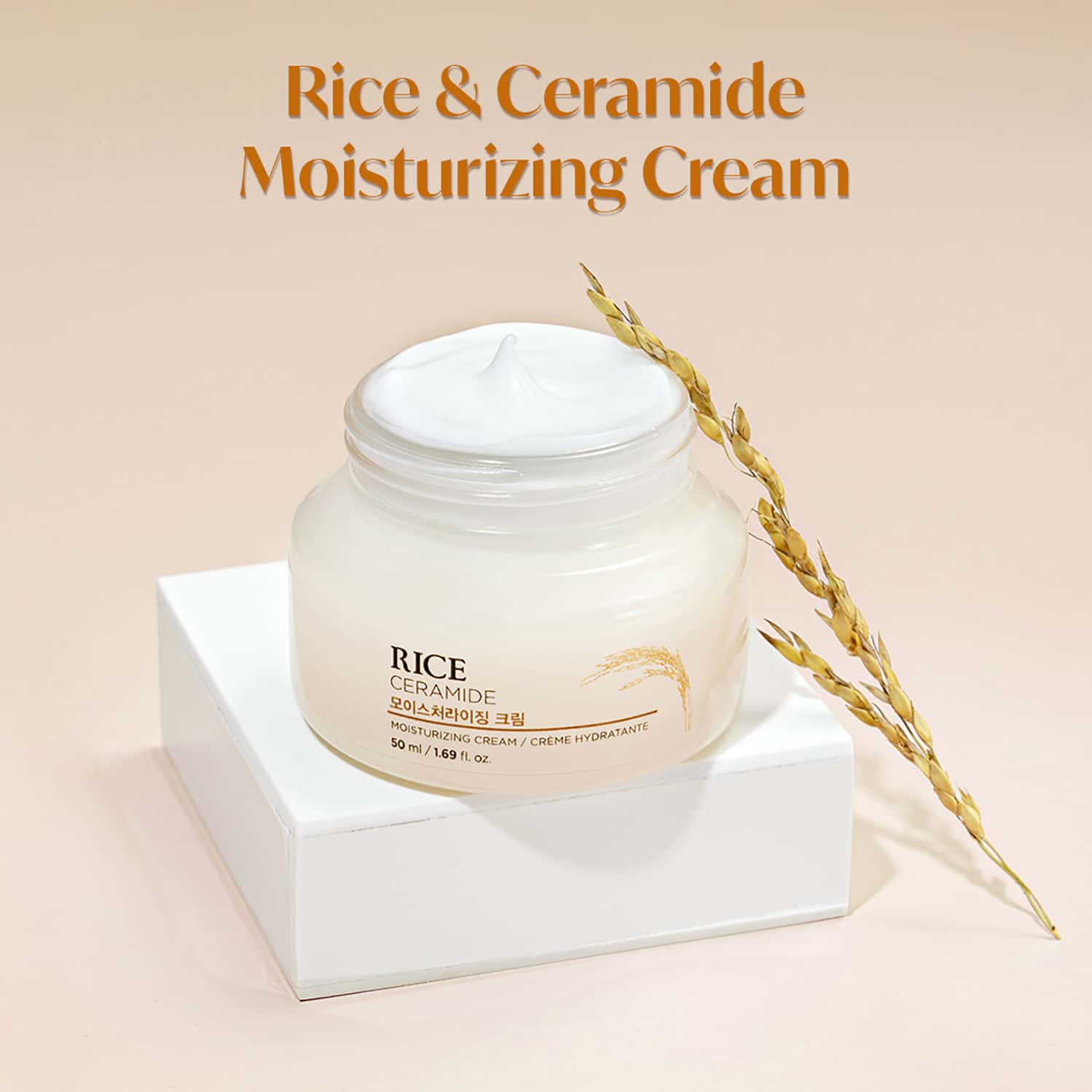 Buy THE FACE SHOP RICE & CERAMIDE MOISTURIZING CREAM Online & Get Upto ...