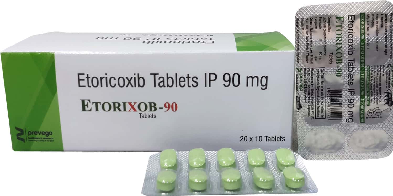 Etorixob 90 MG Tablet (10): Uses, Side Effects, Price & Dosage | PharmEasy