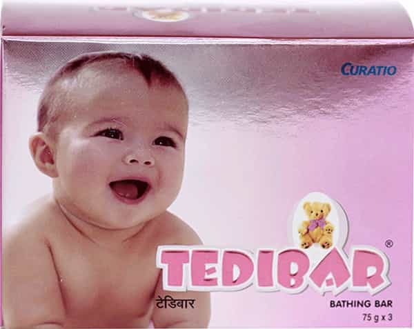 Buy TEDIBAR BABY SOAP BOX OF 75 G X 3 Online & Get Upto 60% OFF at ...