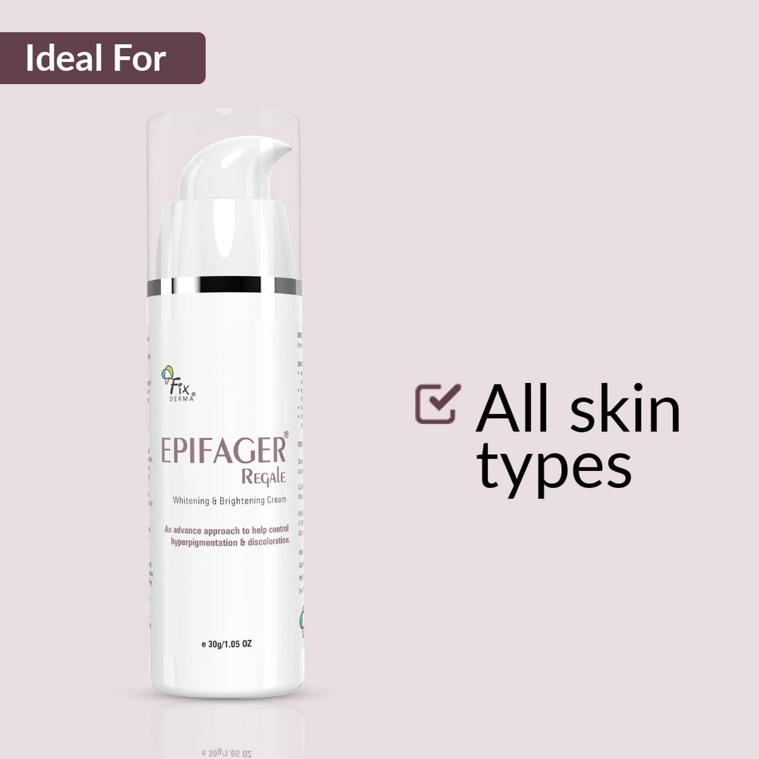 Buy FIXDERMA EPIFAGER REGALE STEROID FREE SPOT REDUCTION CREAM - 30ML ...