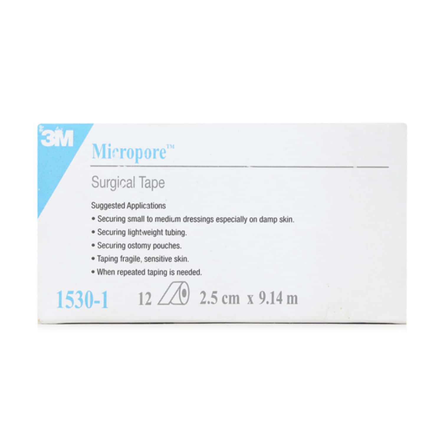 Buy 3M ADHESIVE TAPE MICROPORE 12 N 2.5 CM * 9.1 M Online & Get Upto 60 ...