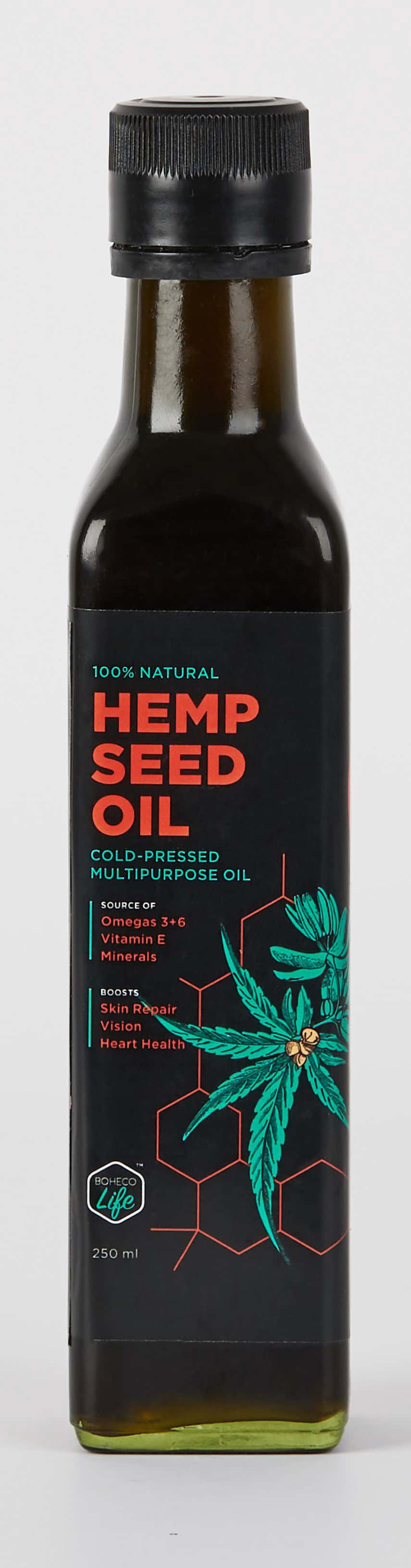 Buy Boheco Life Hemp Seed Oil- 250 Ml Online at Flat 18% OFF* | PharmEasy