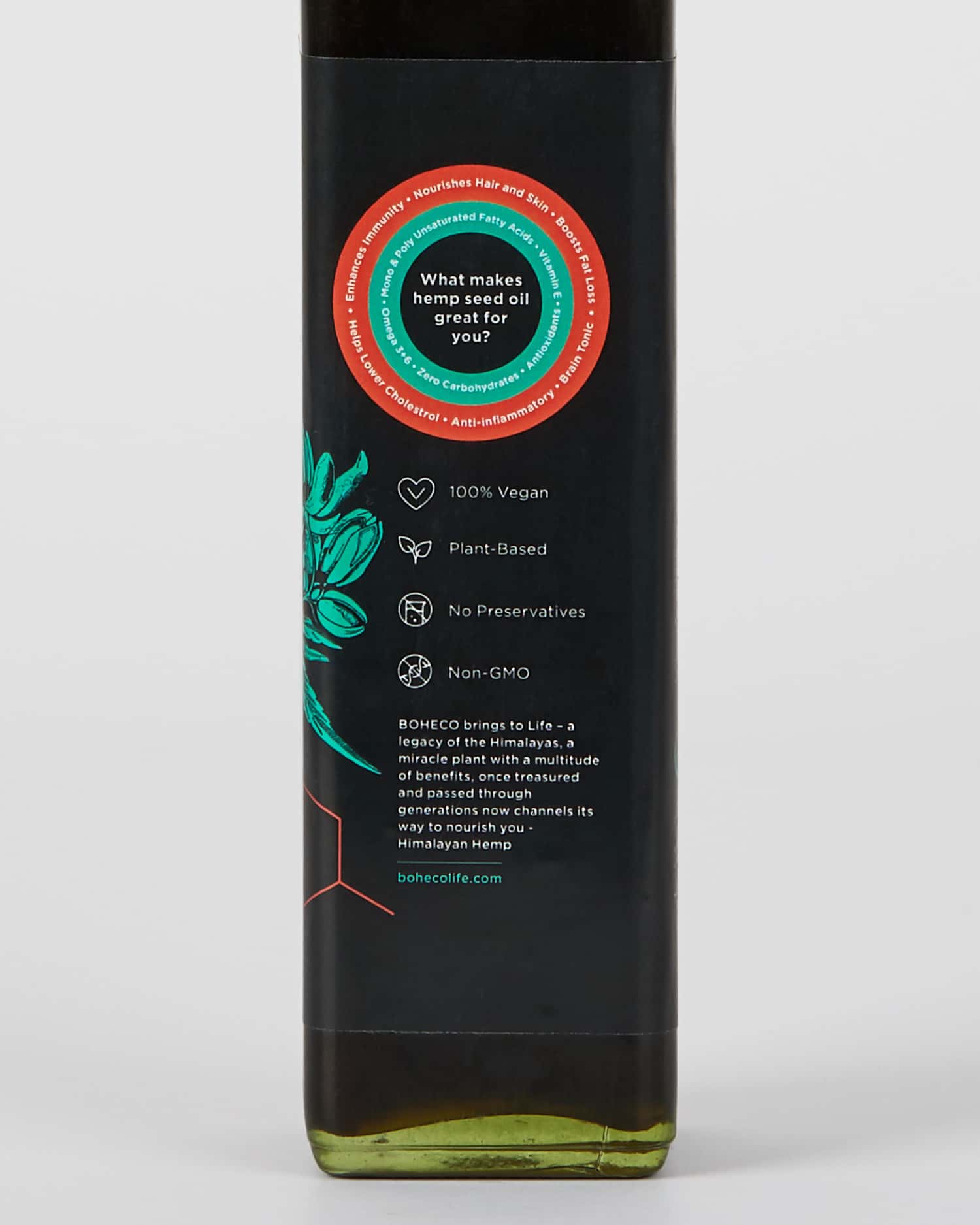 Buy Boheco Life Hemp Seed Oil- 250 Ml Online at Flat 18% OFF* | PharmEasy