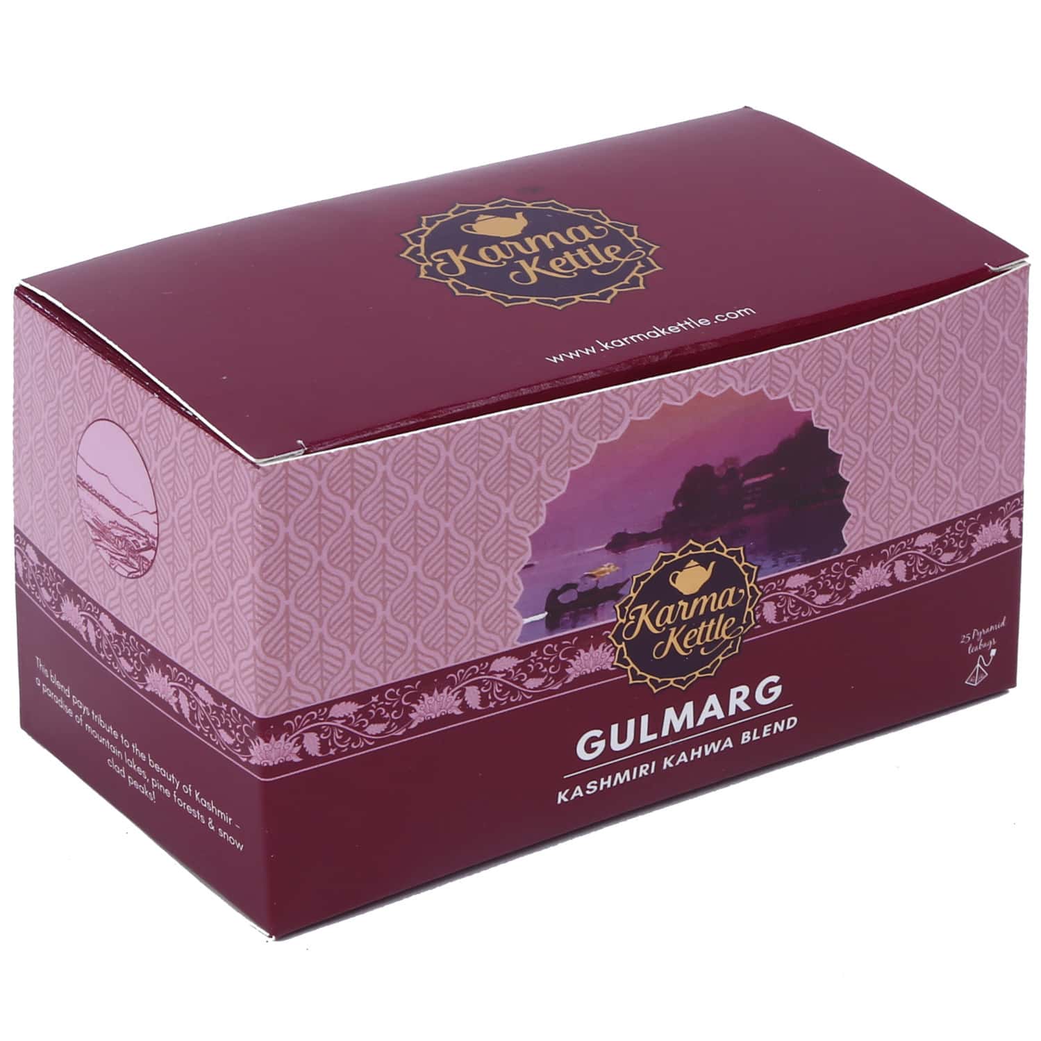 Buy KARMA KETTLE GULMARG KASHMIRI KAHWA GREEN LOOSE NATURAL DETOX TEA ...