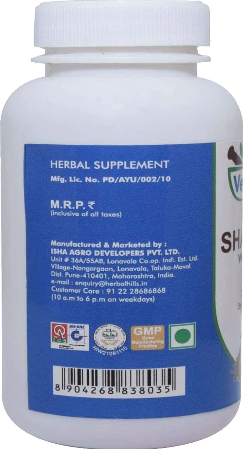 Buy VED TATTVA SHATAVARI TABLETS 500 MG 120 TABLETS - NATURAL & PURE ...
