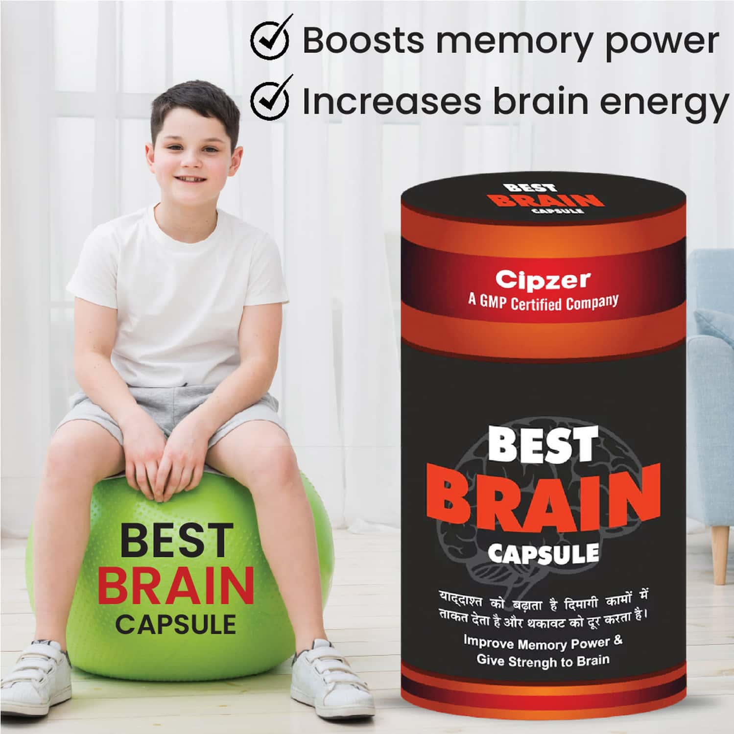 Buy CIPZER BRAHMI CAPSULE ENHANCE MEMORY AND BRAIN FUNCTION WITH COGNITIVE WELLNESS 60 CAPSULES ...