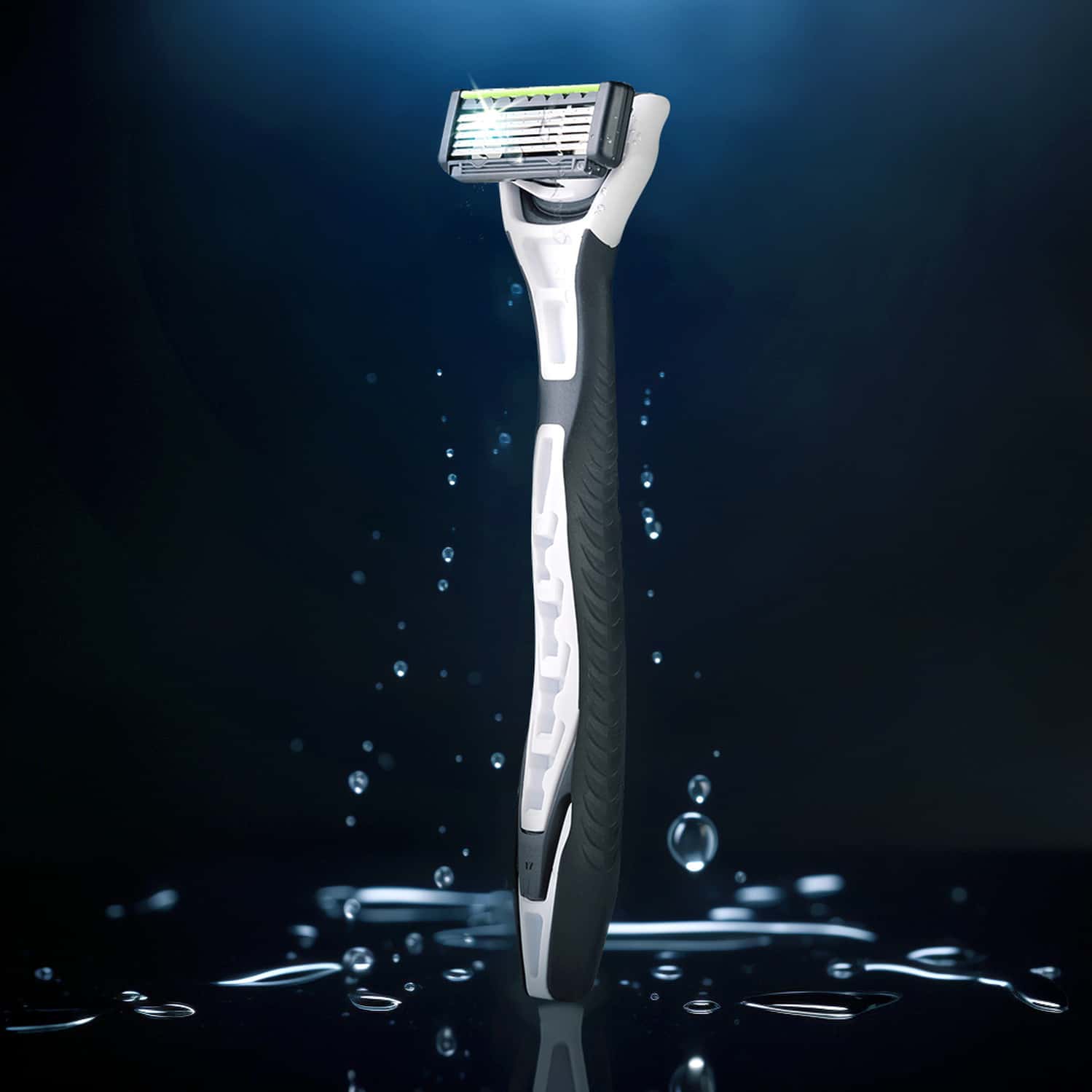 Buy VI-JOHN COMBO PACK OF MASTER STROKE 5 BLADE RAZOR & ALL SKIN TYPE ...