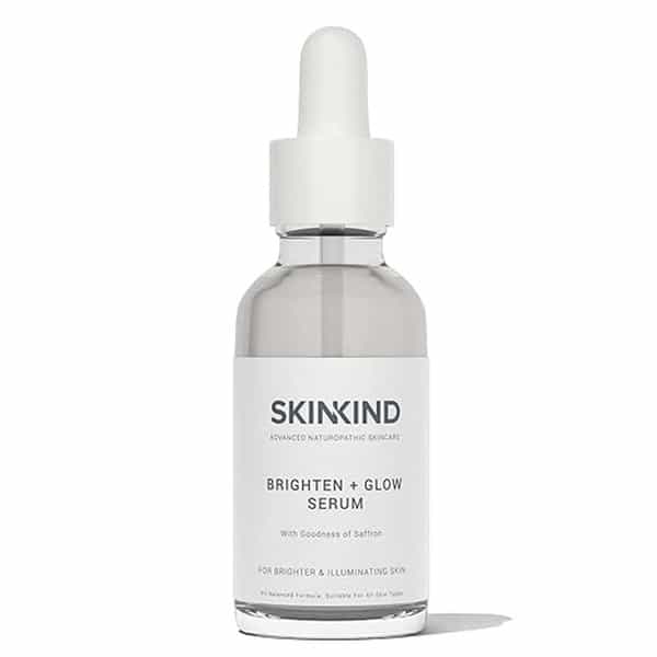 Buy SKINKIND BRIGHTEN + GLOW FACE SERUM WITH GOODNESS OF SAFFRON 30ML ...