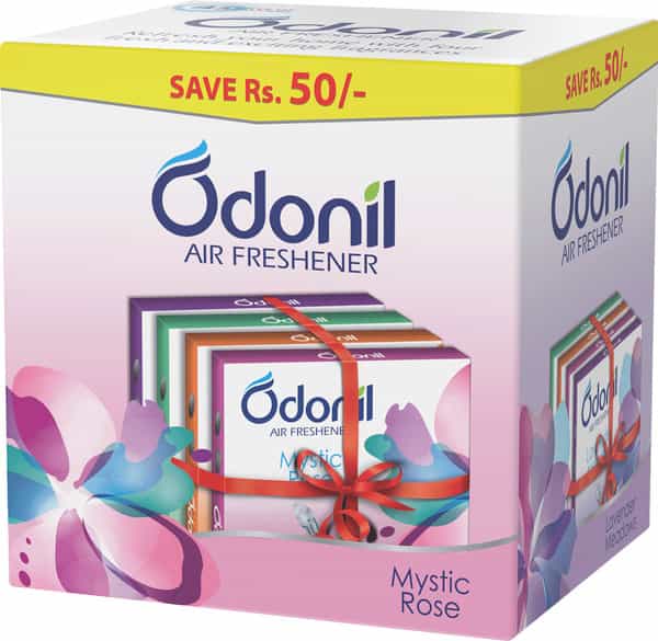 Buy DABUR ODONIL BLOCKS MIX 72G PACK OF 4 Online & Get Upto 60% OFF at ...