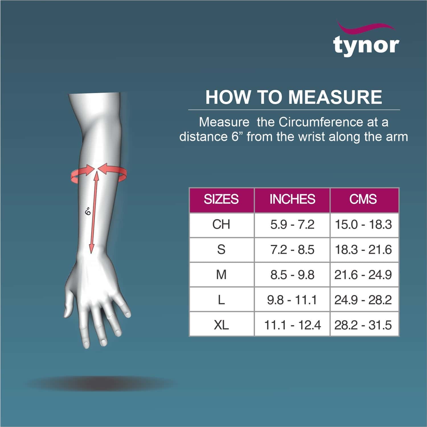 Buy TYNOR WRIST & FOREARM SPLINT, GREY, RIGHT, MEDIUM, 1 UNIT Online ...