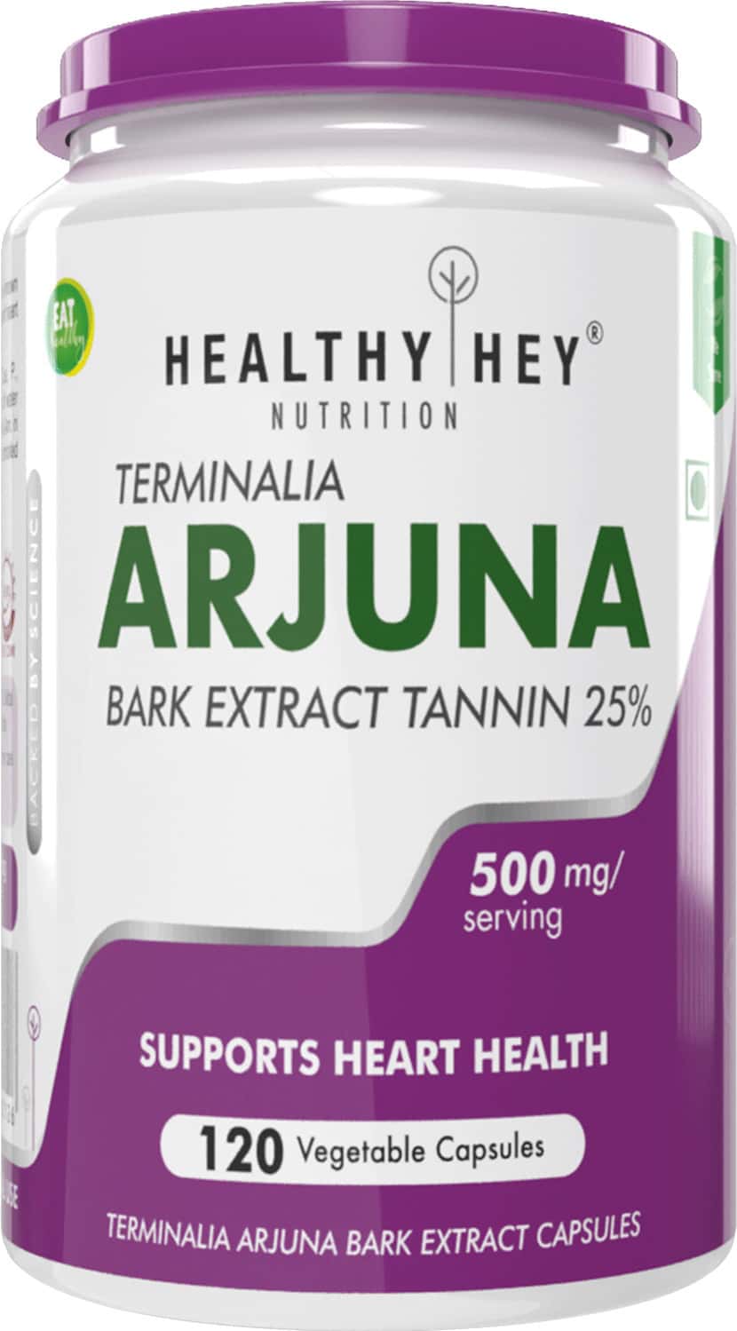Buy VED TATTVA ARJUNA CAPSULES FOR HEART CARE, 500MG, ARJUNA EXTRACT ...