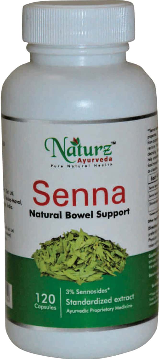 Buy NATURZ AYURVEDA SENNA CAPSULES 120 COUNT PACK OF 2 NATURAL Online ...