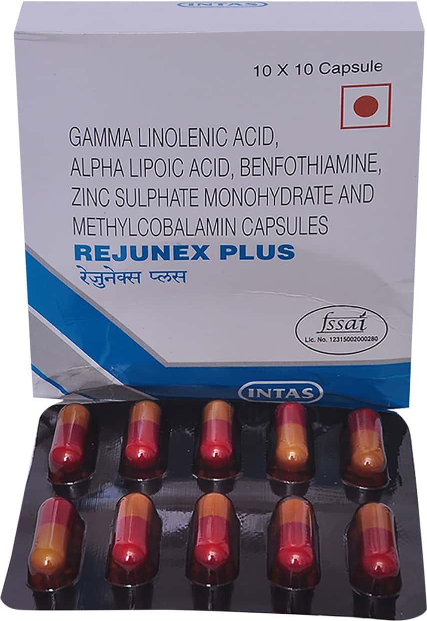 Buy REJUNEX PLUS CAPSULE 10'S Online & Get Upto 60% OFF at PharmEasy