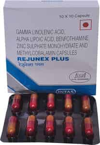 Buy REJUNEX PLUS CAPSULE 10'S Online & Get Upto 60% OFF at PharmEasy
