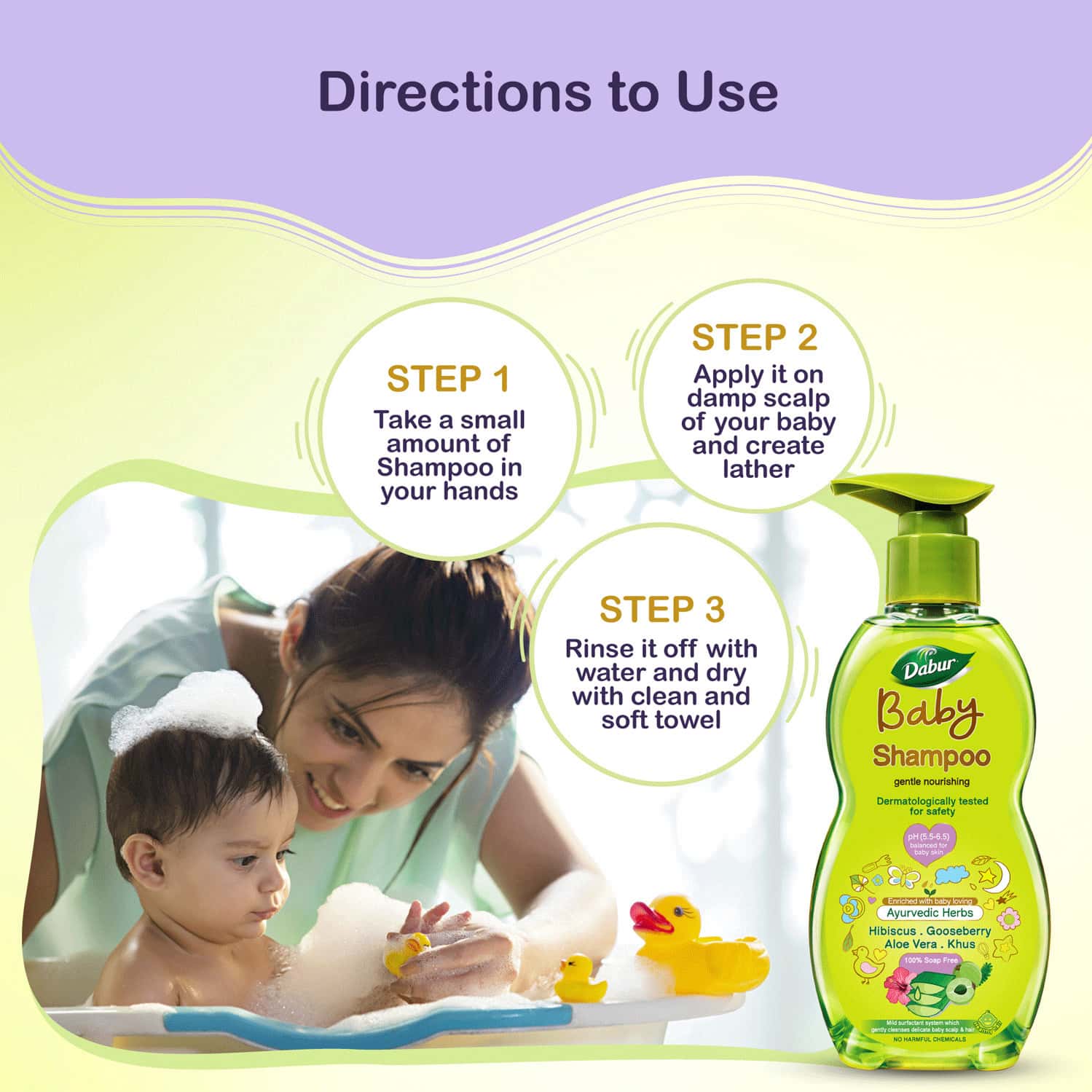 Buy DABUR BABY SHAMPOO 200ML Online & Get Upto 60% OFF at PharmEasy