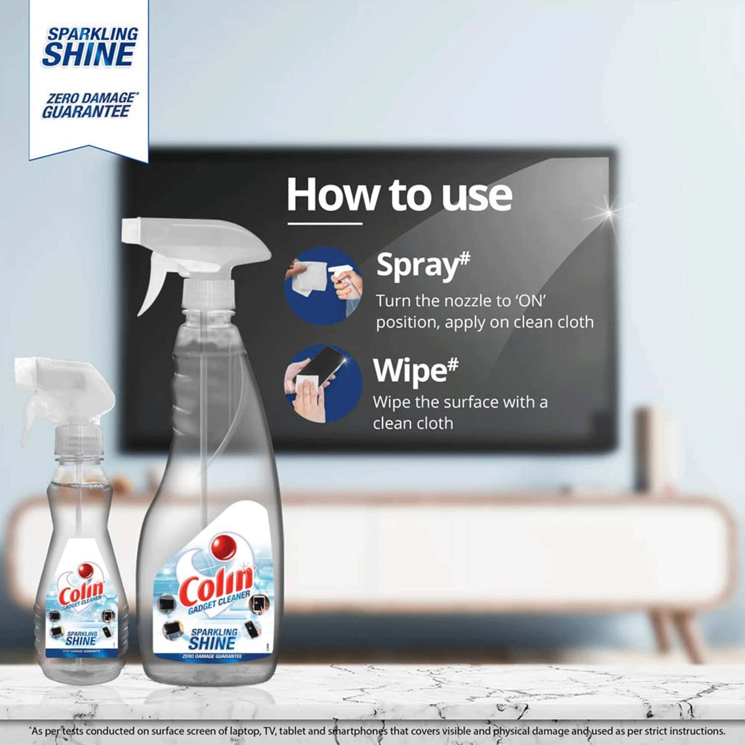 Buy COLIN GADGET CLEANER SPRAY, SUITABLE FOR TV, MOBILE PHONE, LAPTOP ...