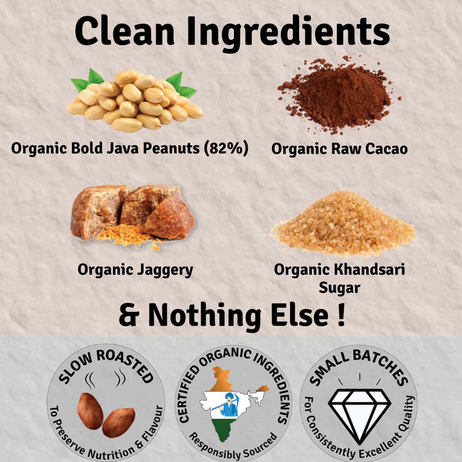 Buy JUS AMAZIN CREAMY ORGANIC PEANUT BUTTER -CHOCO DELIGHT -500G|CLEAN ...