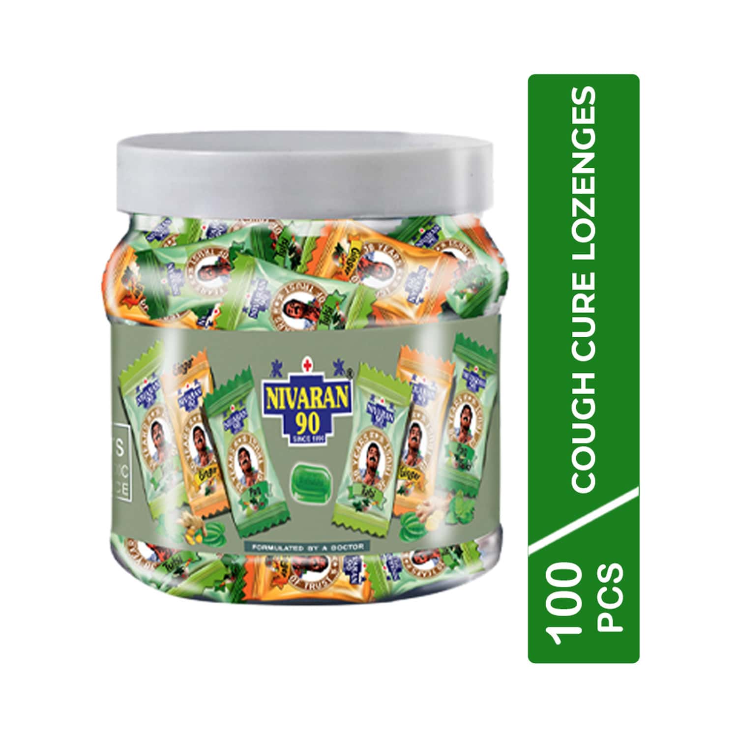 Buy NIVARAN 90 COUGH CURE LOZENGES (PACK OF 1 - 100 LOZENGES ) Online ...
