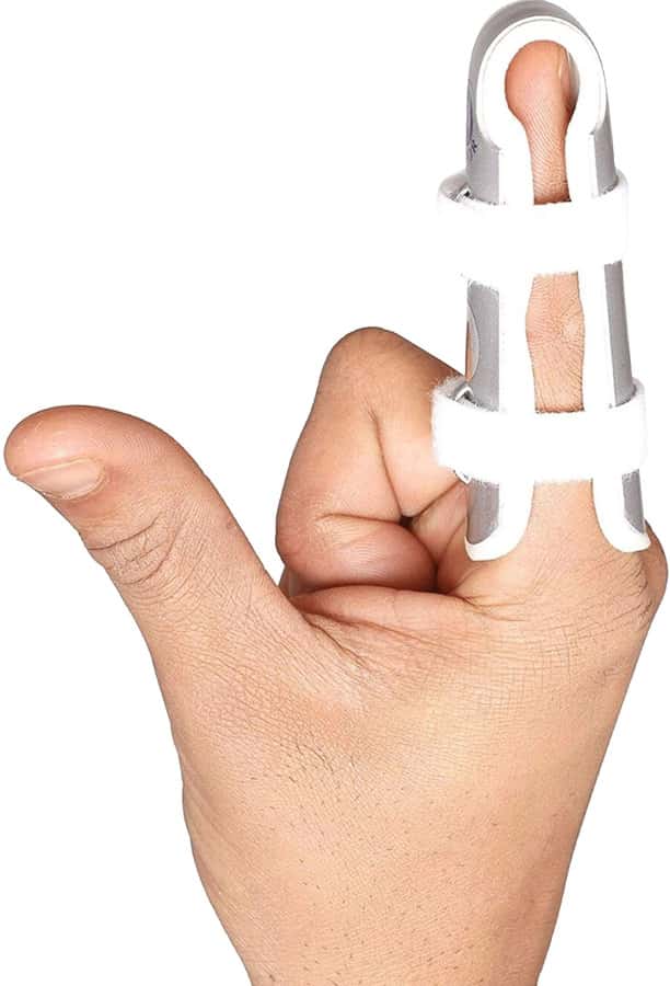 Buy VISSCO FINGER SUPPORT FOR METACARPAL FRACTURE | TENDON INJURY OF ...