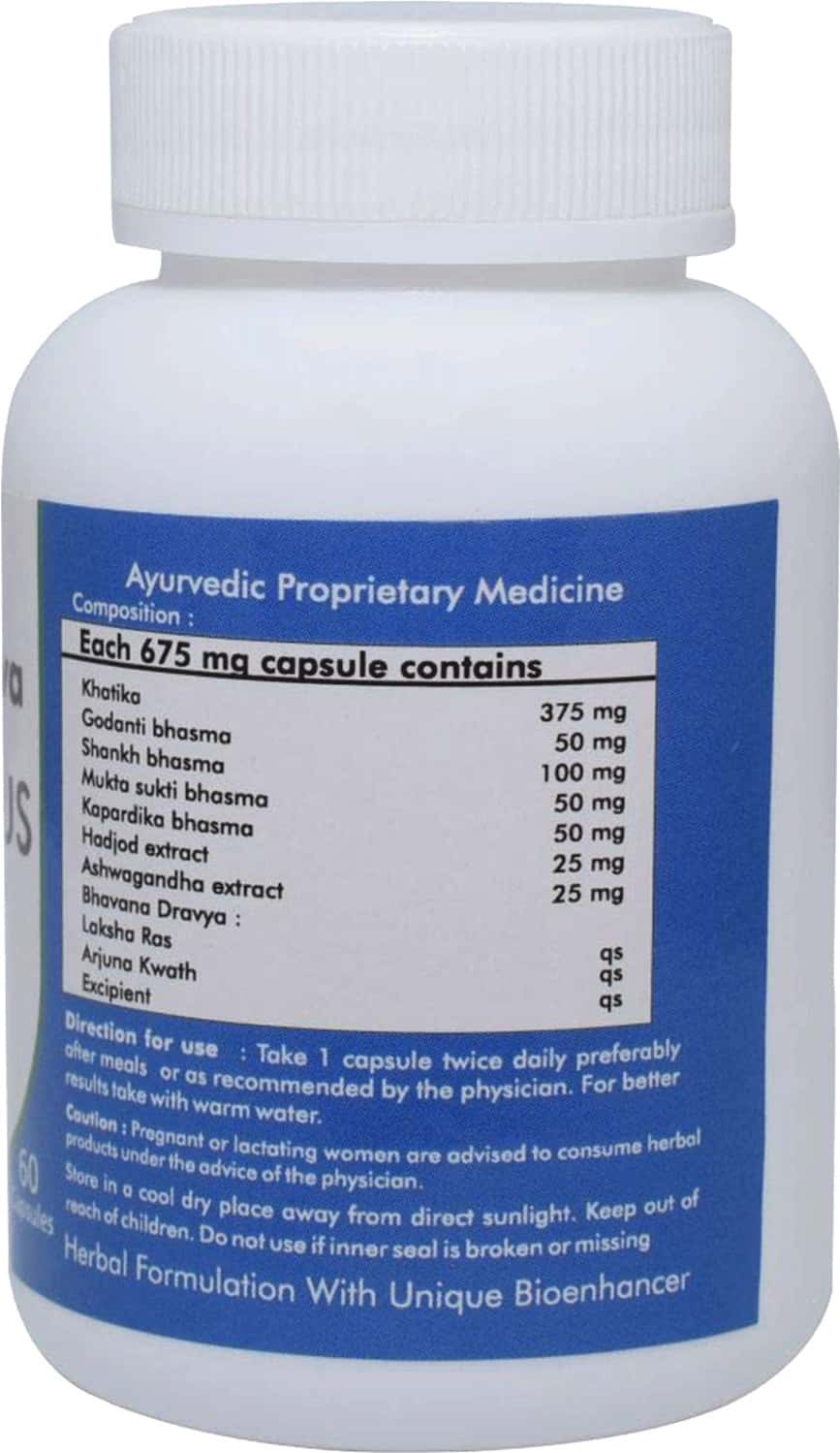 Buy VED TATTVA CALCI PLUS 60 CAPSULES, NATURAL SUPPLEMENT FOR BONE ...