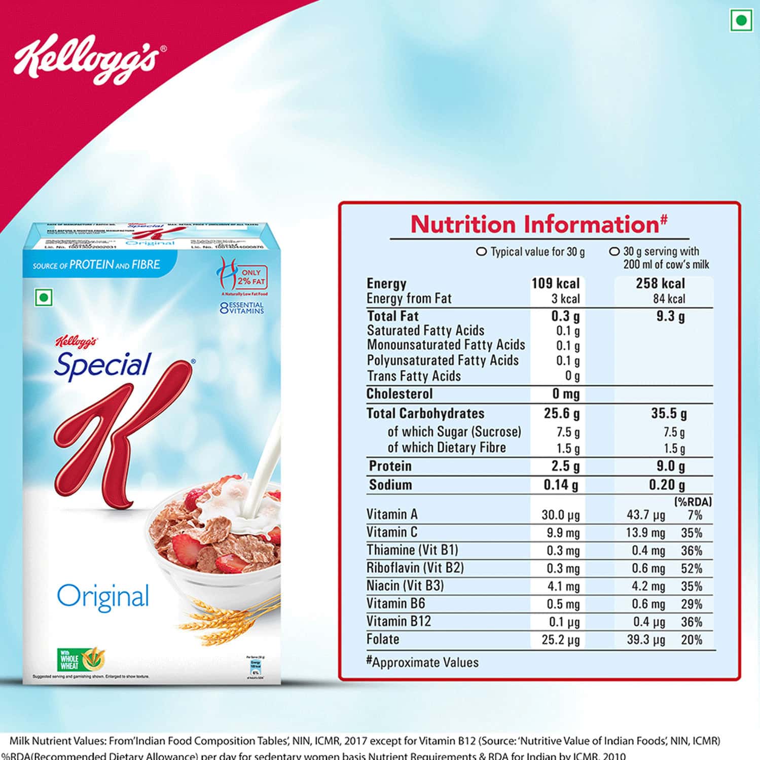 Buy KELLOGG'S SPECIAL K ORIGINAL 935G BOX Online & Get Upto 60% OFF at ...
