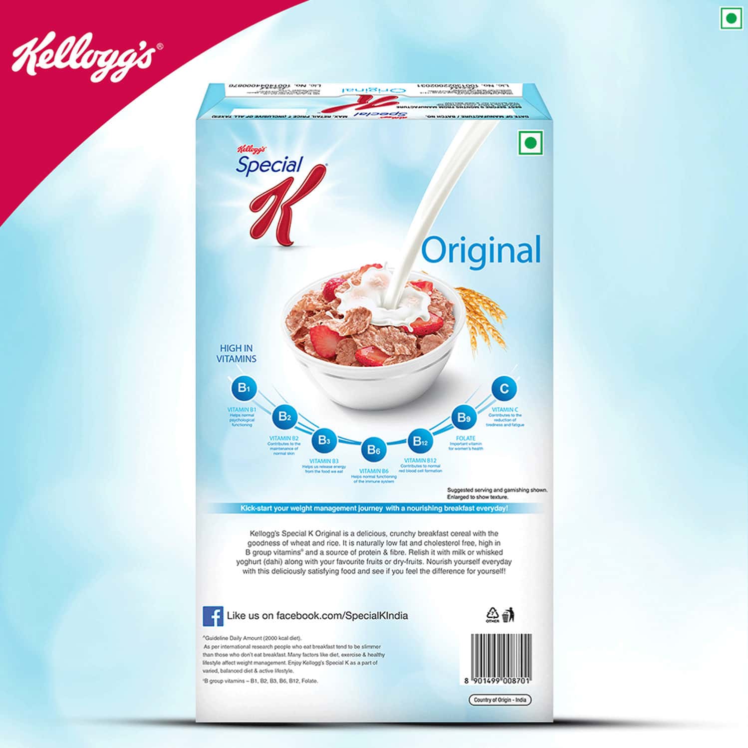 Buy KELLOGG'S SPECIAL K ORIGINAL 935G BOX Online & Get Upto 60% OFF at ...
