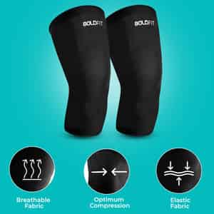 Buy BOLDFIT KNEE CAPS FOR WOMEN & MEN KNEE SUPPORT FOR MEN GYM KNEE CAP ...