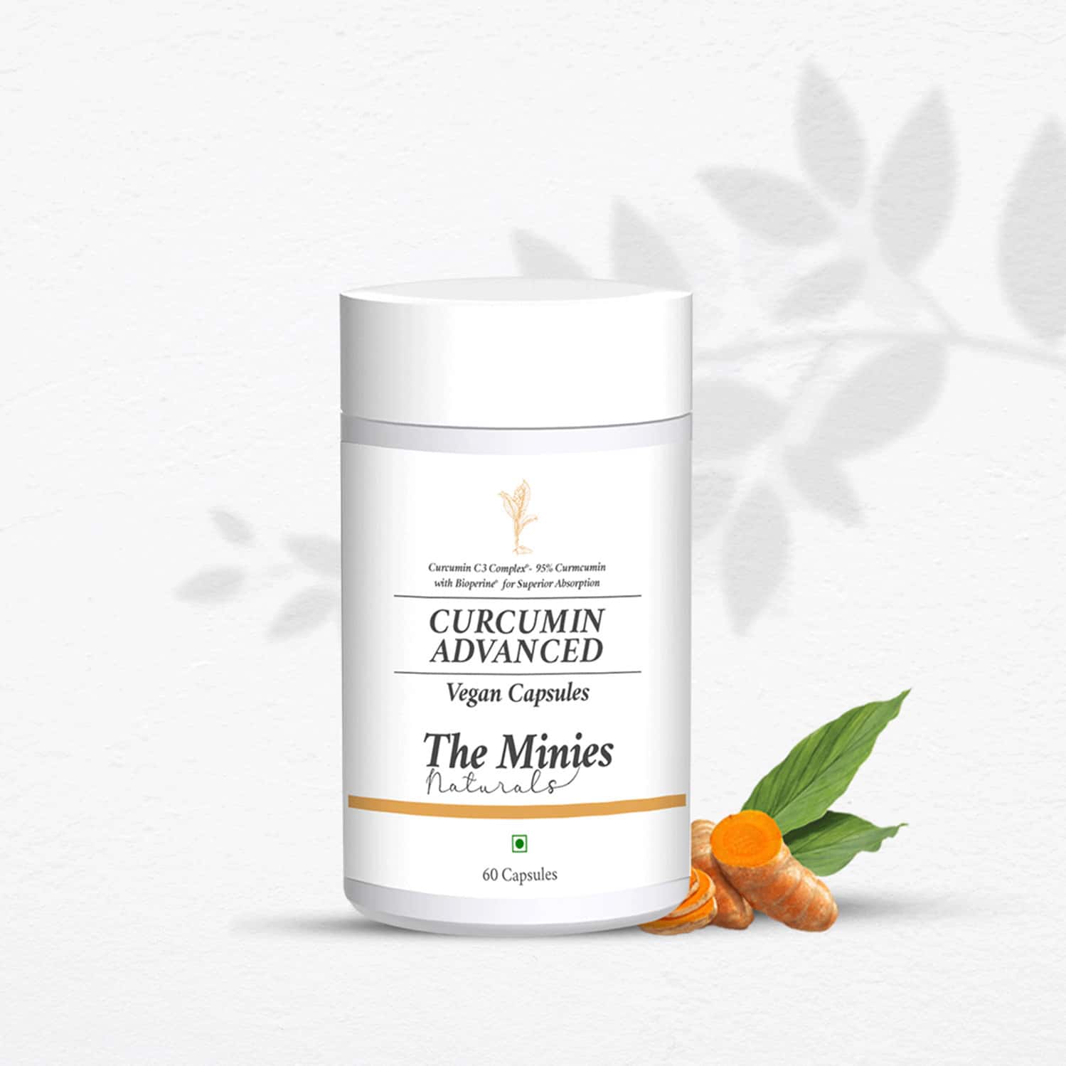 Buy MINIES NATURALS CURCUMIN ADVANCED CURCUMIN C3 COMPLEX WITH ...