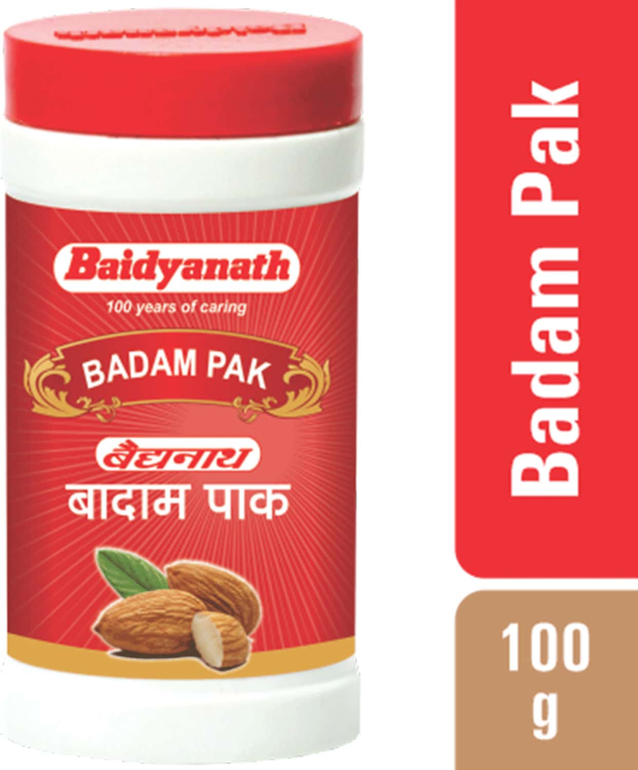 Buy BAIDYANATH NAGPUR BADAM PAK - 100 G PURE ALMONDS FOR MEMORY BOOSTER ANTIOXIDANT Online & Get ...