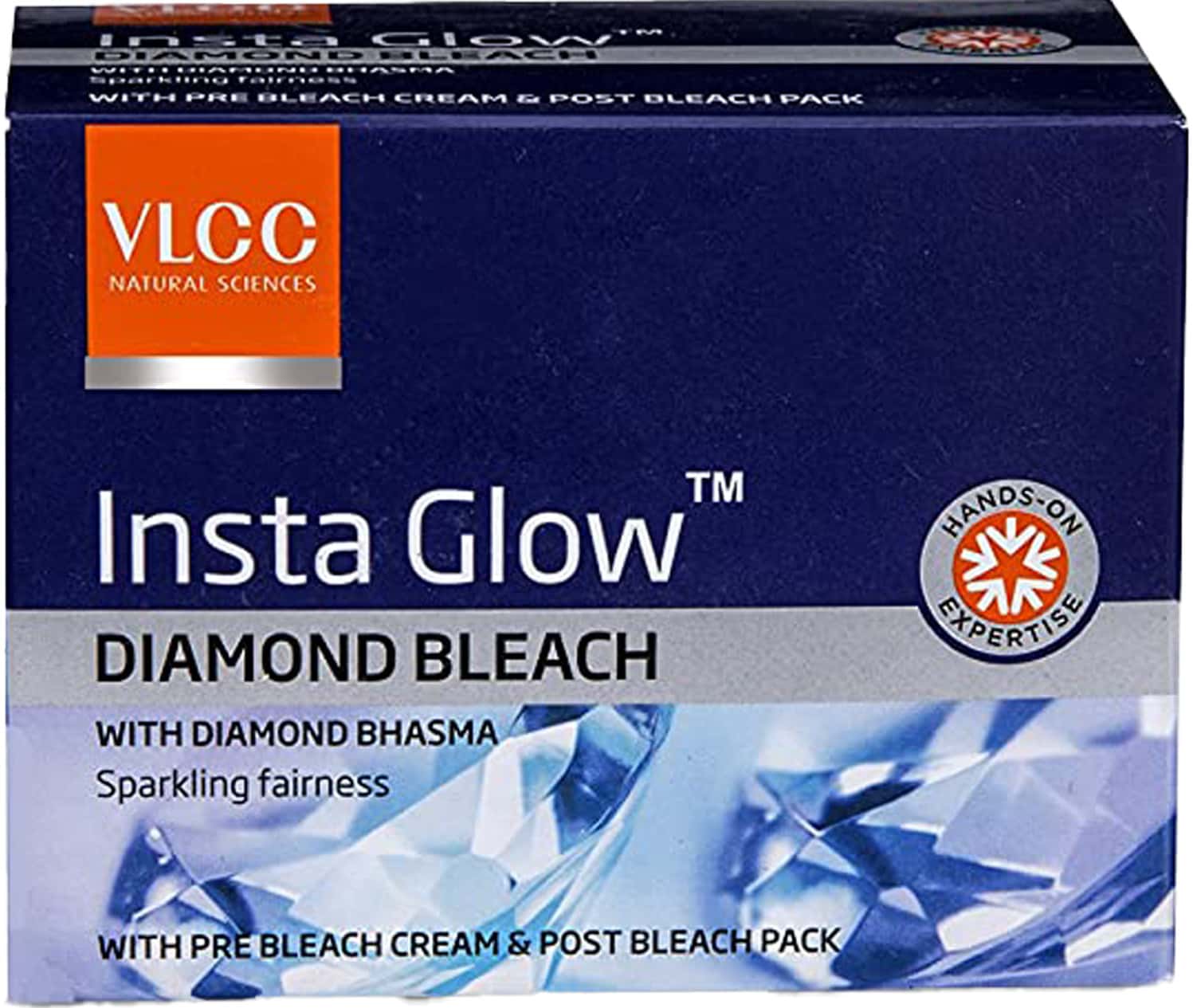 Buy VLCC INSTA GLOW DIAMOND BLEACH - 402 GM Online & Get Upto 60% OFF ...