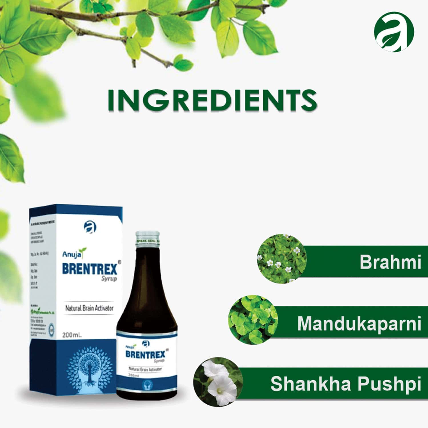 Buy ANUJA BRENTREX SYRUP -400 ML Online & Get Upto 60% OFF at PharmEasy