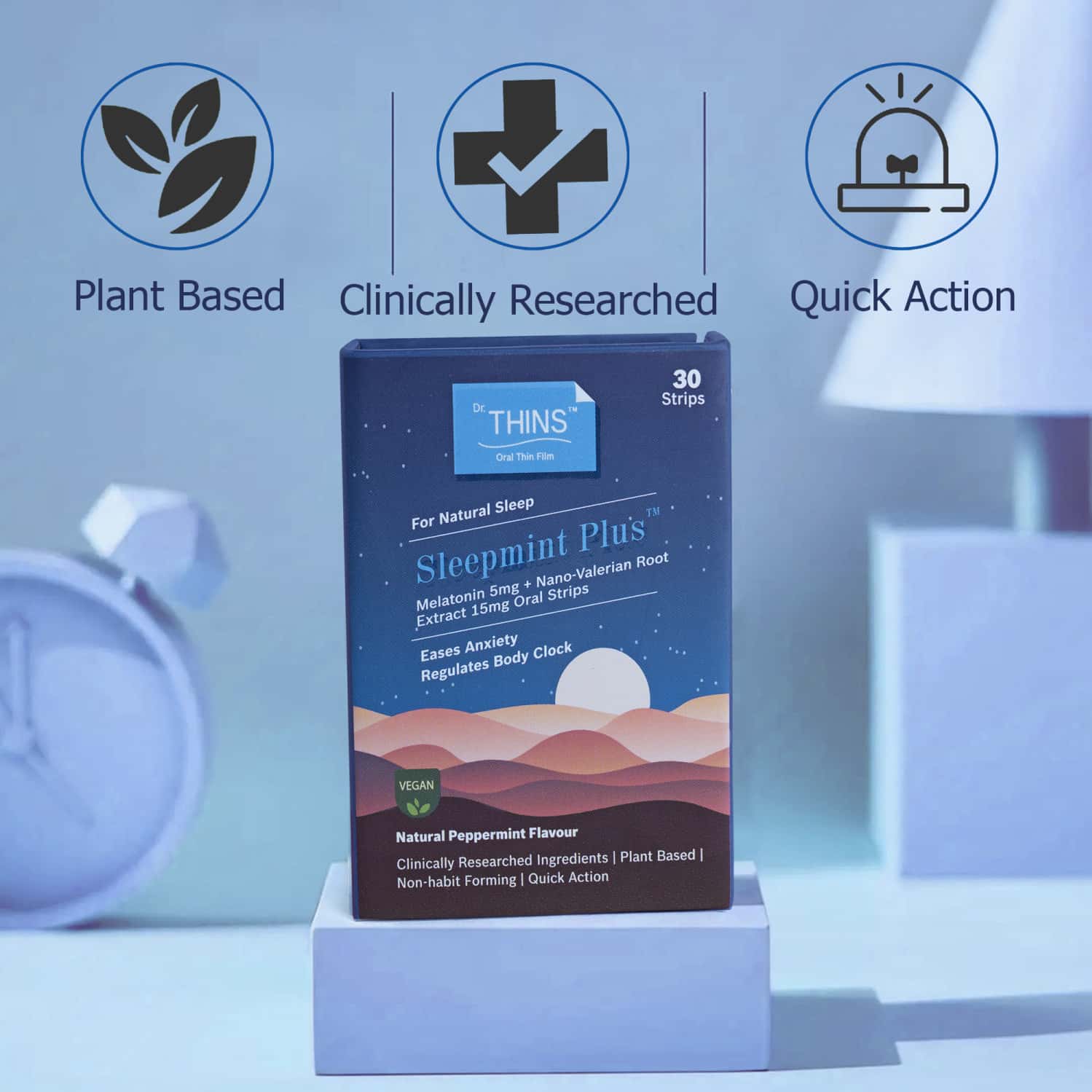 Buy DR. THINS SLEEPMINT PLUS NATURAL SLEEP INDUCER 30 ORAL STRIPS ...