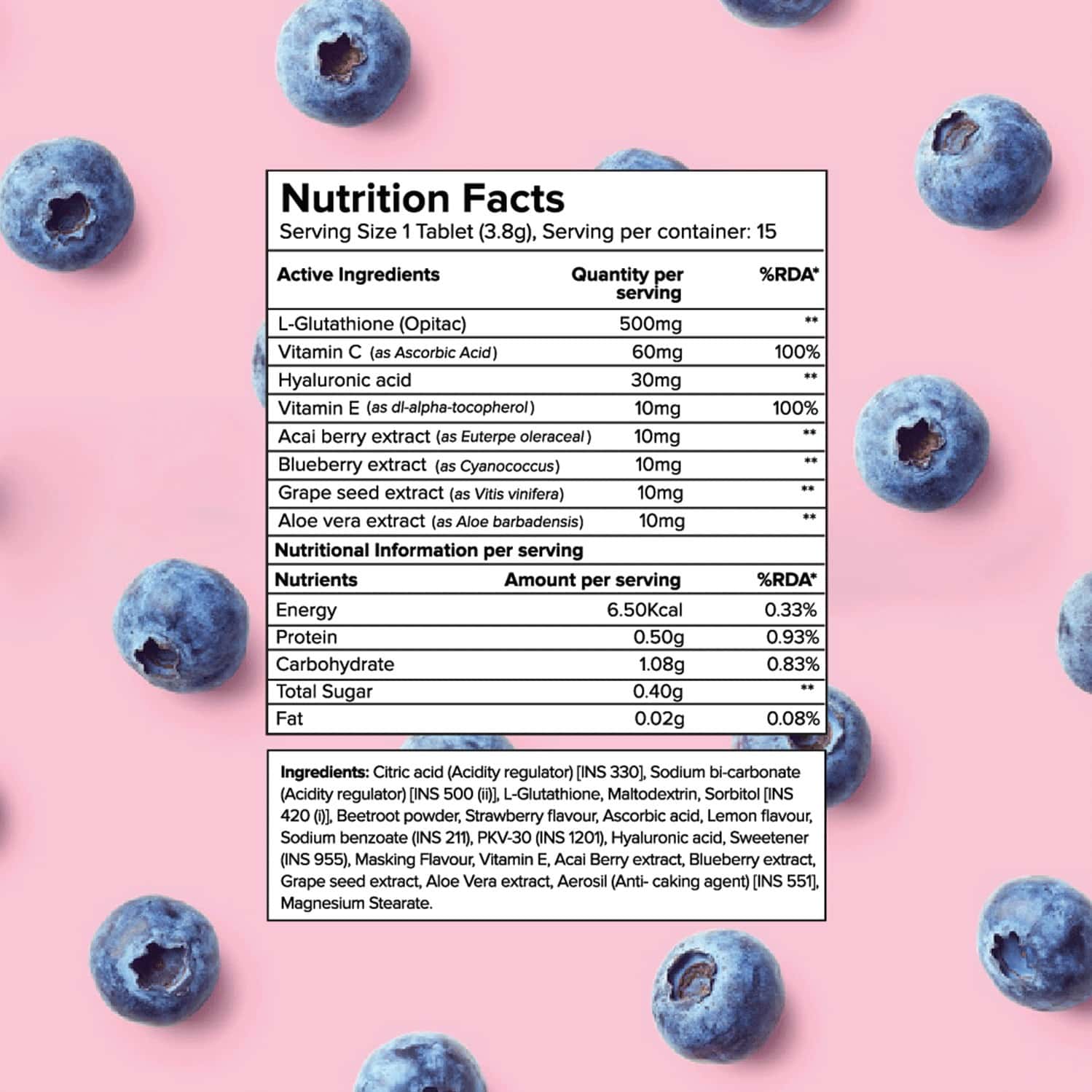 Buy PLIX GLUTATHIONE SKIN GLOW 15 EFFERVESCENT TABLETS STRAWBERRY ...