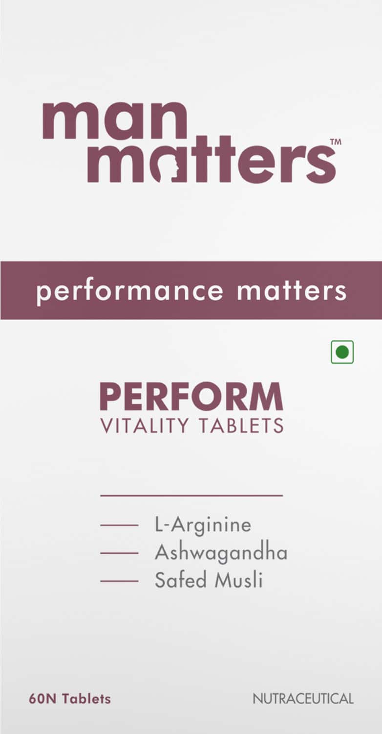Buy MAN MATTERS PERFORM VITALITY TABLETS PACK OF 60 Online & Get Upto ...