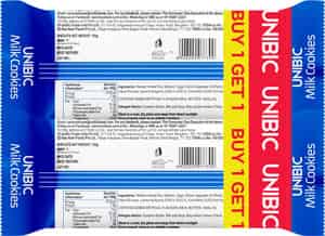 Buy UNIBIC MILK COOKIE (BUY 1 GET 1 FREE) (100G +100G) POUCH Online ...