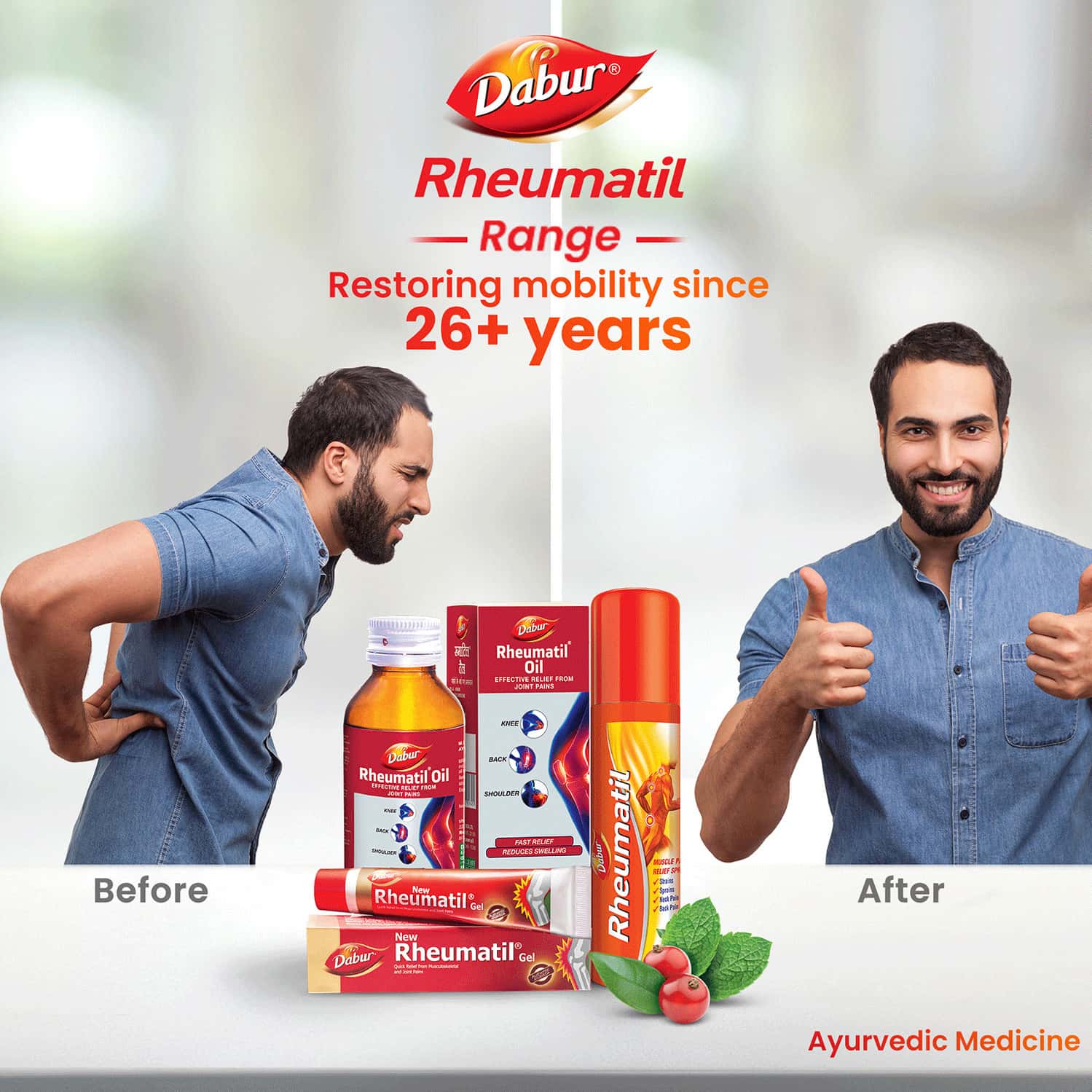 Buy DABUR RHEUMATIL SPRAY 40G Online & Get Upto 60% OFF at PharmEasy