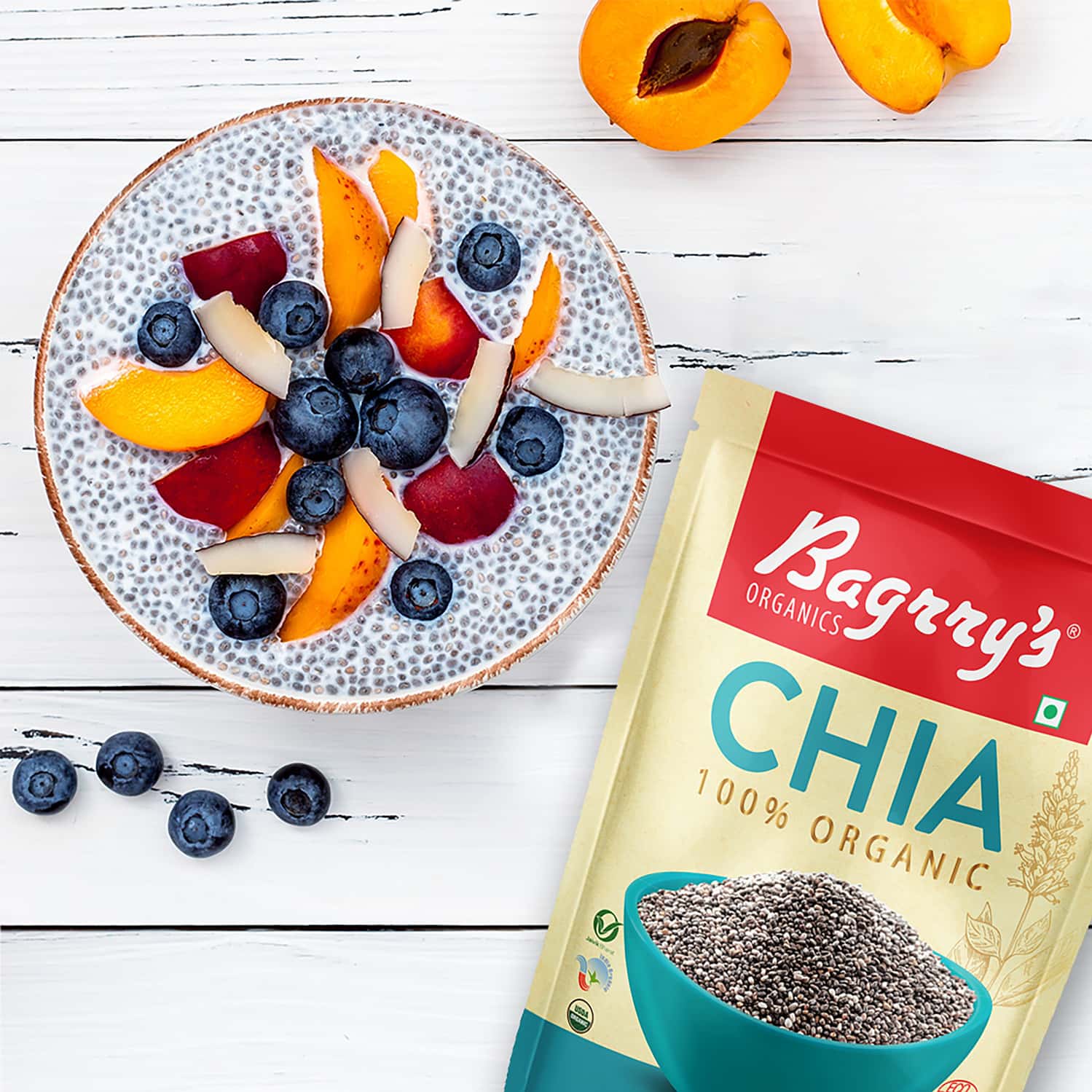 Buy BAGRRYS CHIA 500 GM POUCH Online & Get Upto 60% OFF at PharmEasy
