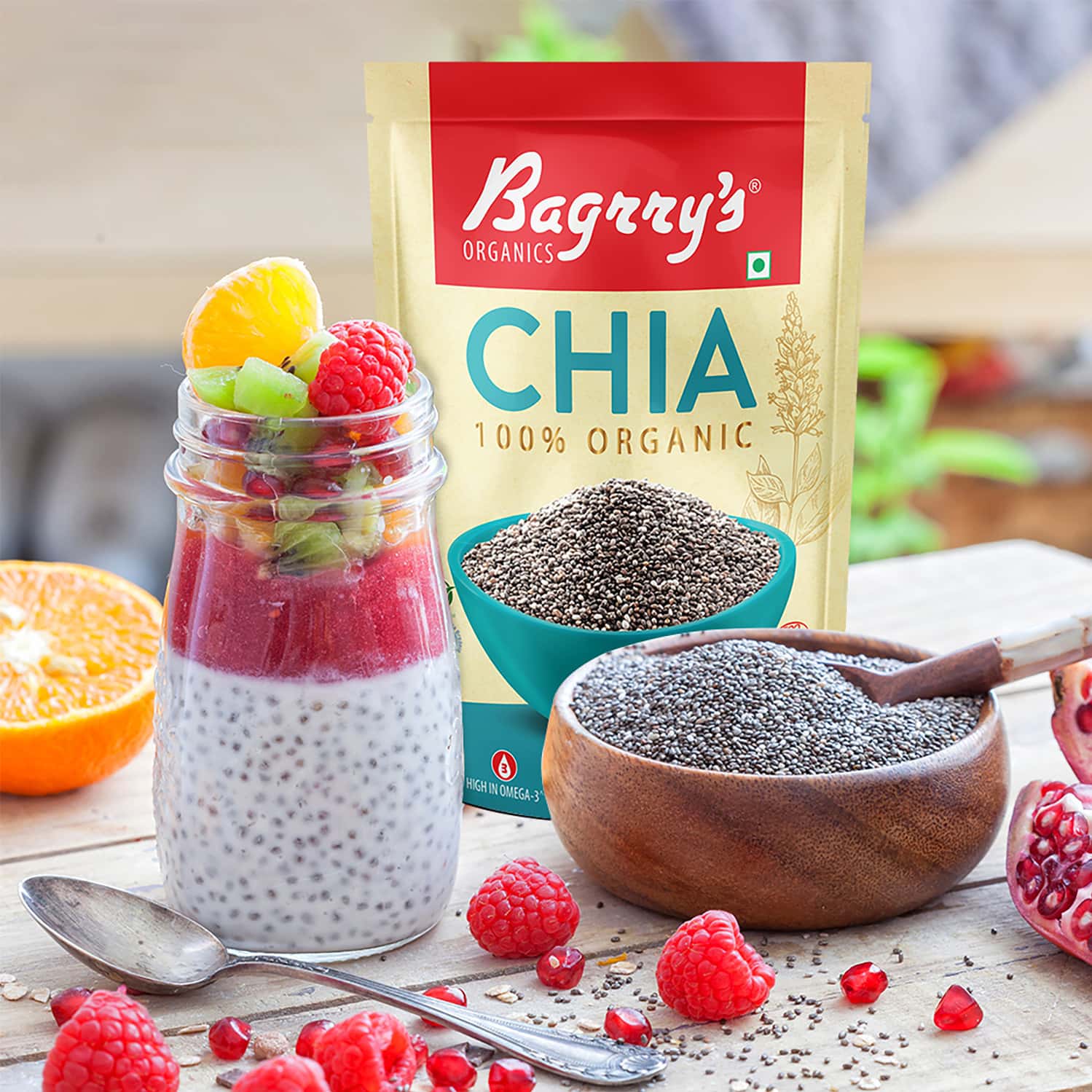 Buy BAGRRYS CHIA 500 GM POUCH Online & Get Upto 60% OFF at PharmEasy