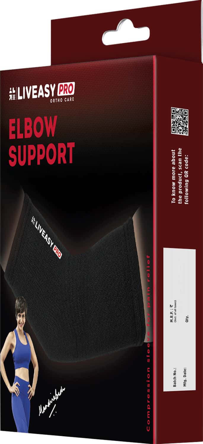 Buy ELBOW SUPPORT PRO M LIVEASY OSG Online & Get Upto 60% OFF at PharmEasy