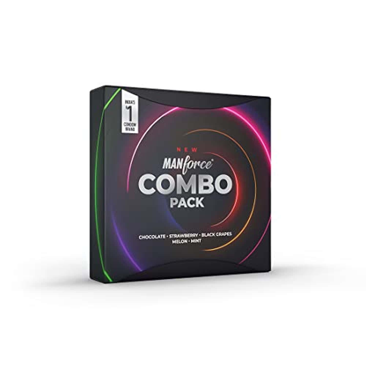 Buy MANFORCE COMBO PACK CHOCOLATE STRAWBERRY COFFEE BLACK GRAPES MELON ...